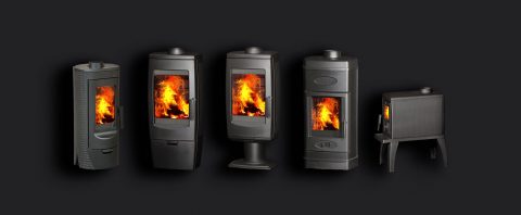Cast Iron, Wood-Burning Fireplaces - Plamen SA